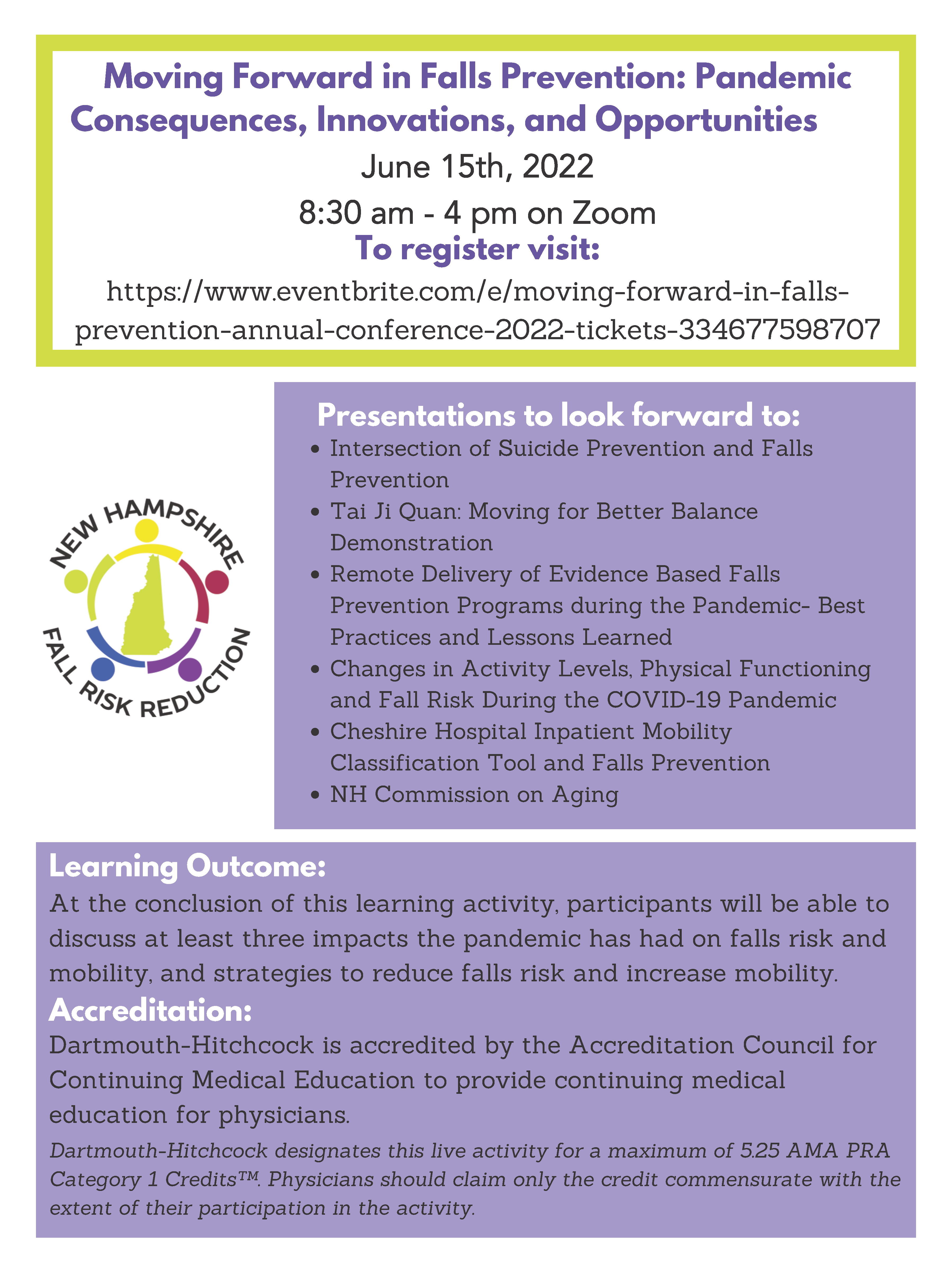 Upcoming Event: Moving Forward in Falls Prevention: Pandemic ...